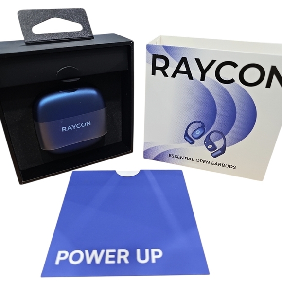 Raycon | Headphones | Raycon Blue Essential Open Earbuds | Poshmark